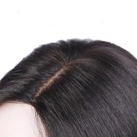 China Straight 140% Toupee Density 100% Human Hair Long Hair For Women with Style for sale