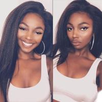China Longest Hair Ratio 55% Human Hair Swiss Lace Closure Wig with Soft and Shiny Advantage for sale
