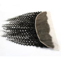 China 0.2KG Virgin Hair Extension Wig with Lace Front Closure and 100% Human Hair for sale