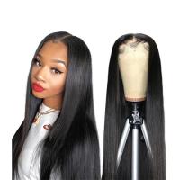 China Long Human Hair Wigs with Light Brown Lace 360 Full Lace High Grade Fashion Design for sale