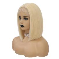 China Affordable Brazilian Hair Bob Wig Durable Short 613 Wigs with Baby Hair for sale