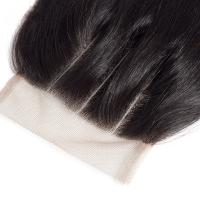 China 4x4 Lace Closure Wig 8A Straight Lace Human Hair Extension for Durable and Stylish Look for sale