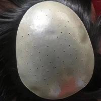 China Hair piece type straight 100%human hair Men Toupee with Thin Skin and Light Density for sale