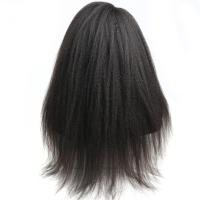 China Top Hair Lace Front Kinky Straight Human Hair Wigs 360 Full Lace Wig for sale