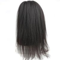 China Top Hair Lace Front Kinky Straight Human Hair Wigs 360 Full Lace Wig for sale