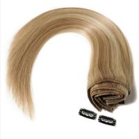 China Effortless Style 100% Human Hair Seamless Clip In Extensions 0.2kg for B2B for sale
