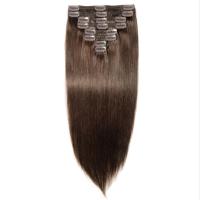 China Experience the Advantage of Straight Human Hair Clip In Extensions Soft and Shiny for sale