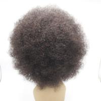 China Cap Size Average Size Afro Kinky Curly Wig with Bangs and Individuality for sale