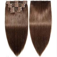 China 100% Human Hair Clip In Extensions Good Kinky Straight Natural Hair Extension for sale