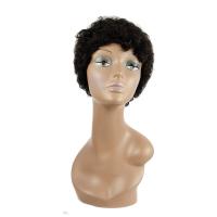 China Upgrade Your Style with Our Short Afro Wig Full Cuticle 180% Density Curly Pixie Cut for sale