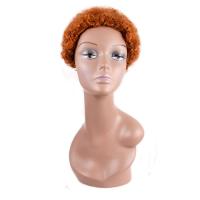 China Upgrade Your Style with Our Short Afro Wig Full Cuticle 180% Density Curly Pixie Cut for sale