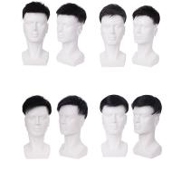 China 100% Virgin Human Hair Full Lace Toupee For Man With Mono Mesh And Lace Base Material for sale