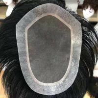 China High Grade Human Hair Fashionable Toupee Small/Large/Average Size for the Stylish Man for sale