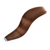 China Double Drawn Invisible Skin Weft Seamless Remy Russian Human Hair Tape In Extensions for sale
