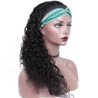 China High Grade Human Hair Headband Wig Grip Suitable for ALL COLORS Dying Length 8-16inch for sale