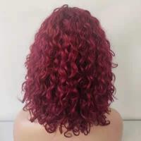 China Natural Human Hair Good-Looking Lace Wigs with Swiss Lace Material and Virgin Hair for sale