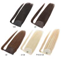 China Remy Hair Brazilian Human Hair Ponytail Extension with Cuticle Aligned Hook And Loop for sale