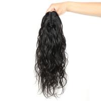China 8-28 Inch Wavy Remy Hair Body Wave Clip Claw Ponytail Hair Extensions for Black Women for sale