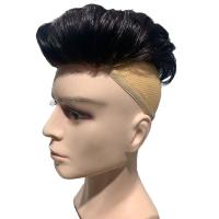 China Swiss Lace Injected Toupee for Men 100% Human Hair Replacement System 24mm Texture for sale