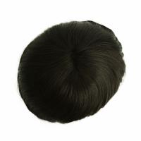 China Mono Top Men Toupee 100% Human Hair Remy Grade Natural Hairline Indian Remy Hair for sale
