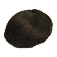 China Mono Top Men Toupee 100% Human Hair Remy Grade Natural Hairline Indian Remy Hair for sale
