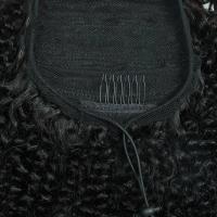 China Drawstring Ponytail Human Hair Extensions for African American Women Remy Indian Hair for sale