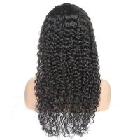 China Lace Front Wigs Human Hair Kinky Curly Natural Black Lace Frontal 13*4/4*4/T-lace for sale