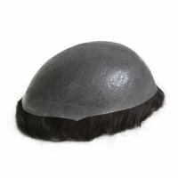 China Men Hair Pieces Indian Remy Human Hair Toupee with 100% Virgin Cuticle Aligned Hair for sale