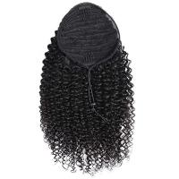 China Customized Body Wave Wrap Black Hair Piece with Shedding and Tangle Free Advantage for sale