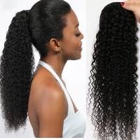 China Customized Body Wave Wrap Black Hair Piece with Shedding and Tangle Free Advantage for sale