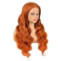 China Body Wave Cherry Red Afro Human Hair Wigs for Black Women in Small/Large/Average Size for sale
