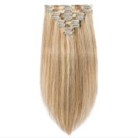 China High Grade 12A Clip-in Hair Extension for White Women 4 Color Remy 100% Human Hair for sale