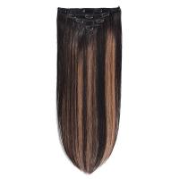 China Virgin Highlight Remy Hair Clip In Extensions 7-9 Piece Set for Natural Real Raw Hair for sale