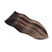 China Virgin Highlight Remy Hair Clip In Extensions 7-9 Piece Set for Natural Real Raw Hair for sale