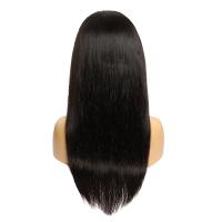 China Light Brown 150% 180% Density Bone Straight Brazilian 360 Lace Frontal Remy HD Lace Wig with Baby Hair for sale