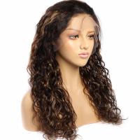 China 22inch Brazilian Hair P4/27 Transparent Lace Human Hair Wigs for Your Hair Needs for sale