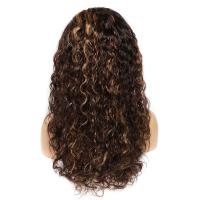 China 22inch Brazilian Hair P4/27 Transparent Lace Human Hair Wigs for Your Hair Needs for sale