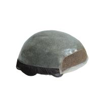 China Small/Large/Average Size Men Toupee with MONO Mesh and Swiss Lace Made of Virgin Hair for sale