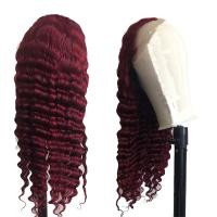 China Light Brown Lace Color 13*4 HD Afro Kinky Straight Human Hair Lace Frontal Wigs Vendors for sale
