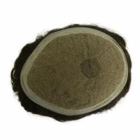 China 1B Natural Color Human Remy Hair Non Surgical Hair Replacement Toupee for Men for sale