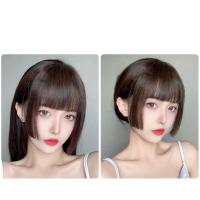 China 2022 Fashion Essential Full Cuticle Japanese Princess Cut Human Hair Bangs with BB Clips for sale