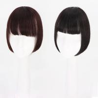China 2022 Fashion Essential Full Cuticle Japanese Princess Cut Human Hair Bangs with BB Clips for sale