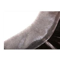 China Super PU Skin Hair Topper 100% Human Hair Right Toupee Design with Invisible V Loop Front for sale