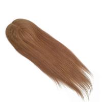 China High Density European Free Part Silk Top Base 1B Real Remy Raw Hair Toupee Wig Pieces Toppers for Women for sale