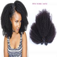 China Deep Wave Hair Bundles for Afro Kinky Curly Hair SINGLE WEFT Hair Extension Type for sale