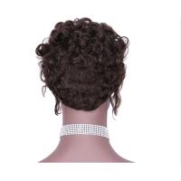 China Remy Hair Brazilian Hair Grade Machine Made Curly Pre Plucked Wigs for Black Women for sale