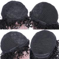 China Hot Beauty Short Curly 100% Brazilian Human Hair Pixie Cut Wigs with Average Size for sale