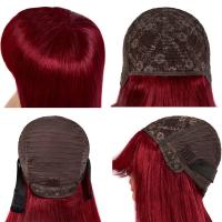 China Virgin Cuticle Aligned Bone Straight Human Hair Wigs 12A Remy Hair No Shedding Smooth for sale