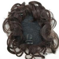 China Full Coverage and Curly Style Remy Hair Toppers with Brazilian Natural Human Hair for sale