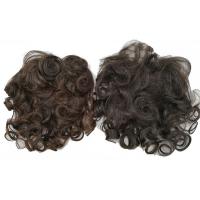 China Full Coverage and Curly Style Remy Hair Toppers with Brazilian Natural Human Hair for sale